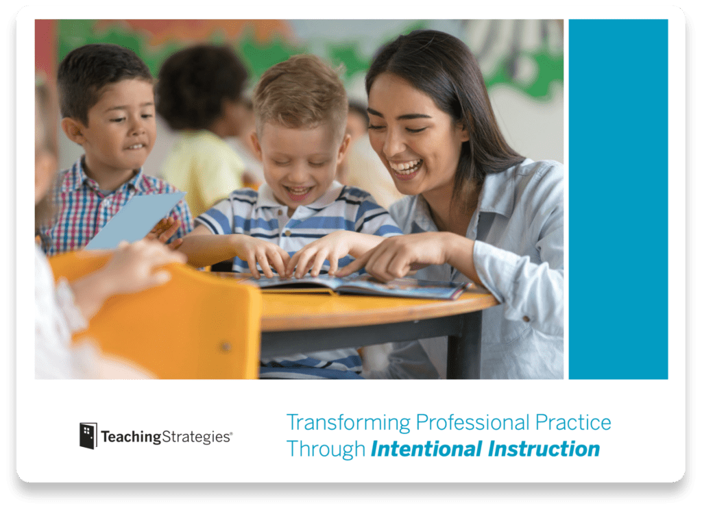 Intentional Instruction - Teaching Strategies
