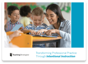 Intentional Instruction - Teaching Strategies