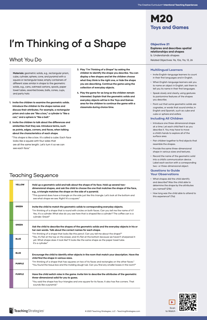 Many Paths to One Destination: Individualizing Instruction for Children ...