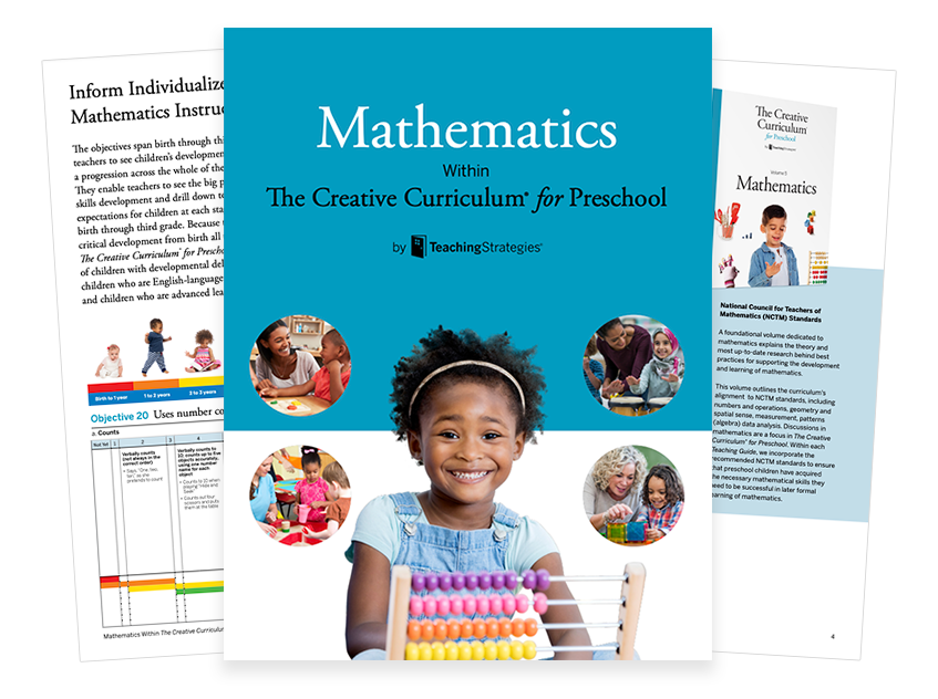Mathematics Within The Creative Curriculum for Preschool - Teaching ...